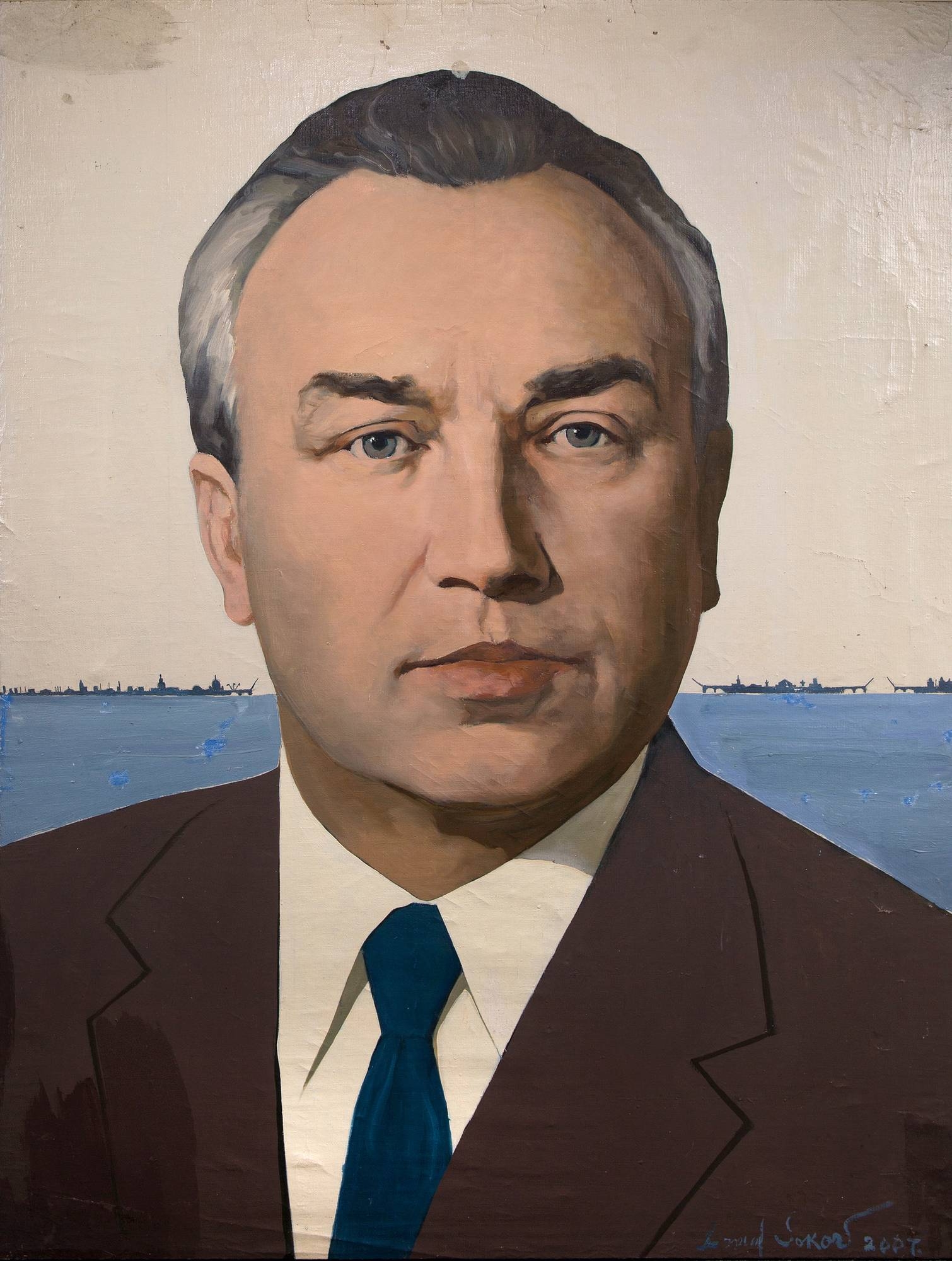 Leonid Sokov | Portrait of Grigory Romanov (2007) | MutualArt