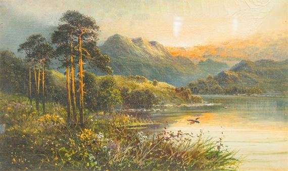 Frank Hider | A Pair of A Summer Evening in the Highlands and Solitude ...