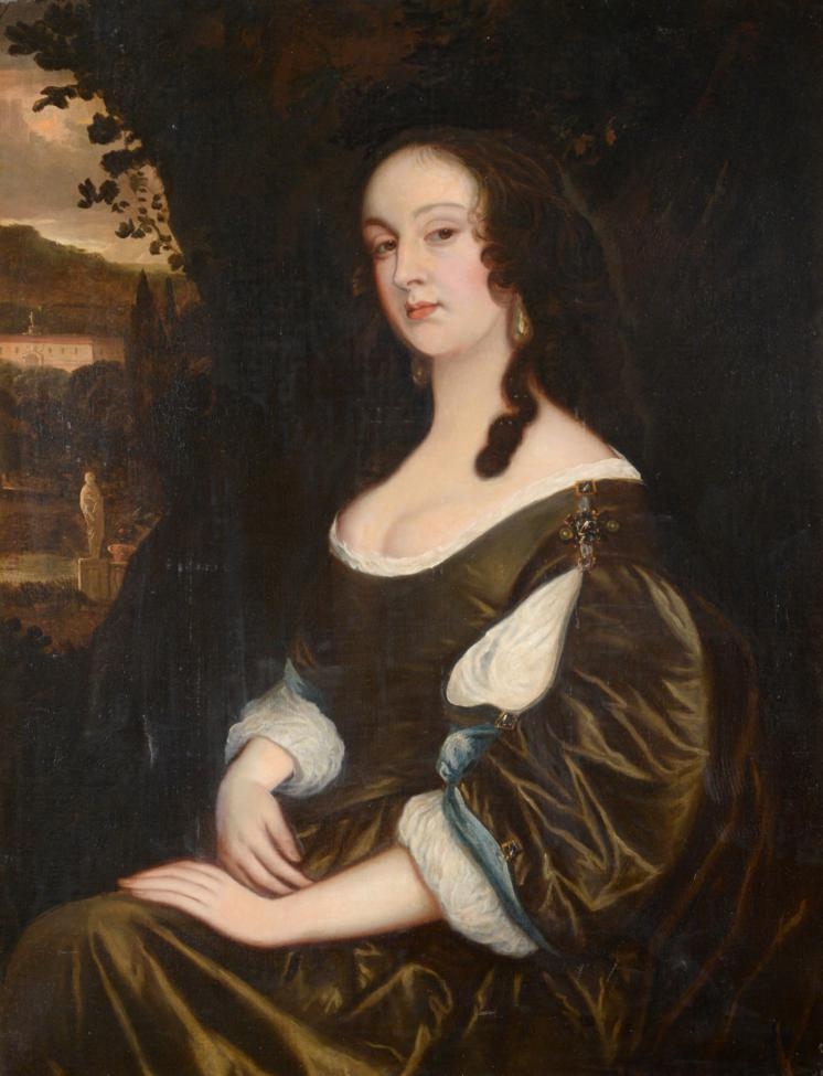 Sir Peter Lely | Portrait of a lady, traditionally identified as ...