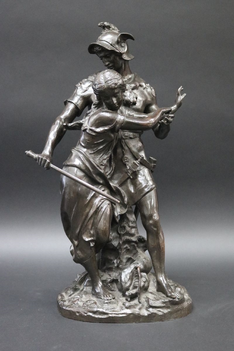 Emile-Louis Picault | Perseus rescuing Andromeda | MutualArt