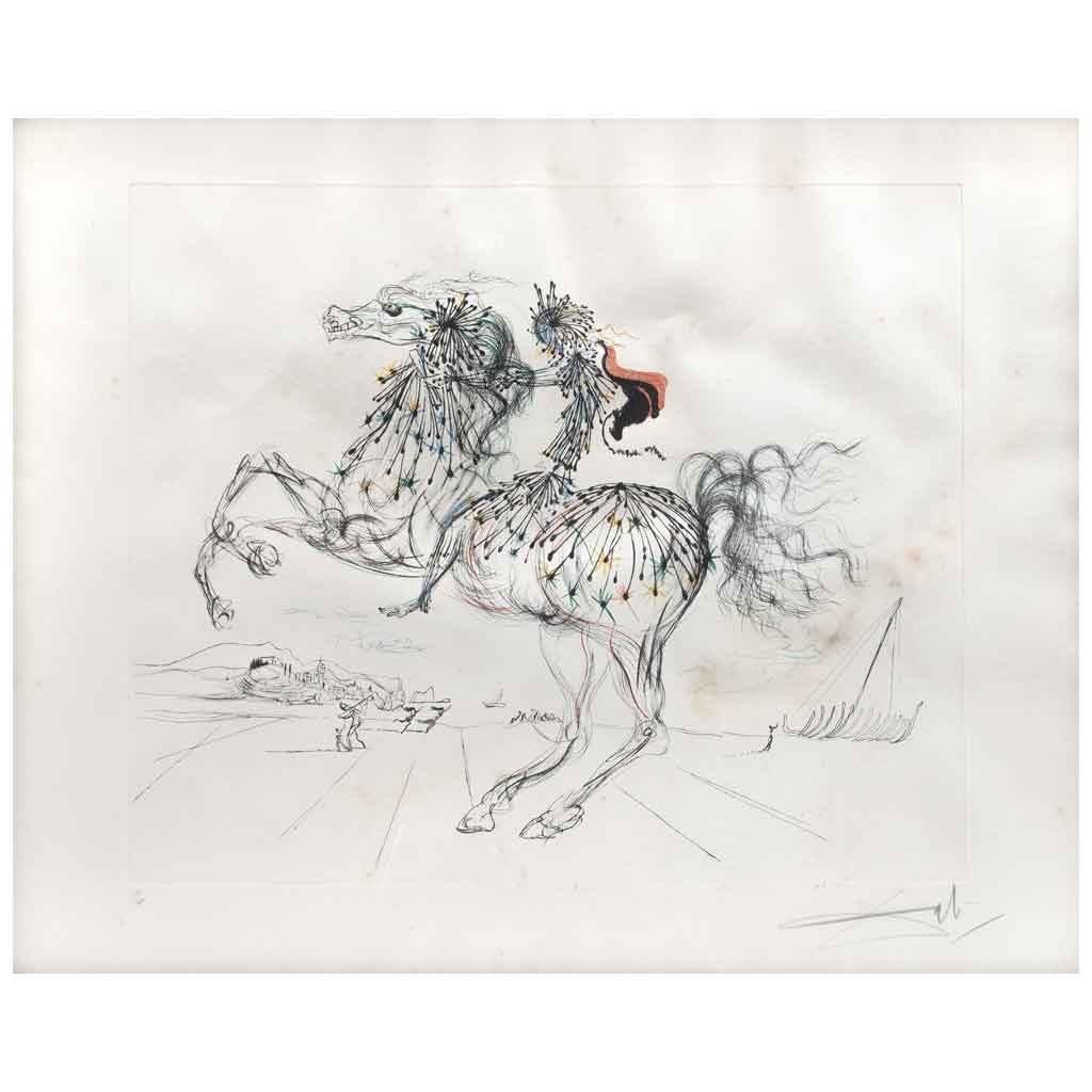 Salvador Dalí | La chevauchée | MutualArt