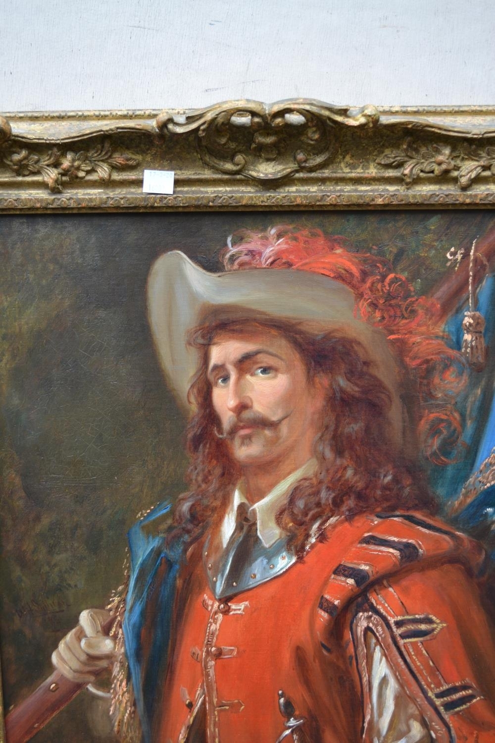 William Holmes Sullivan | Portrait of a Royalist wearing a feather ...