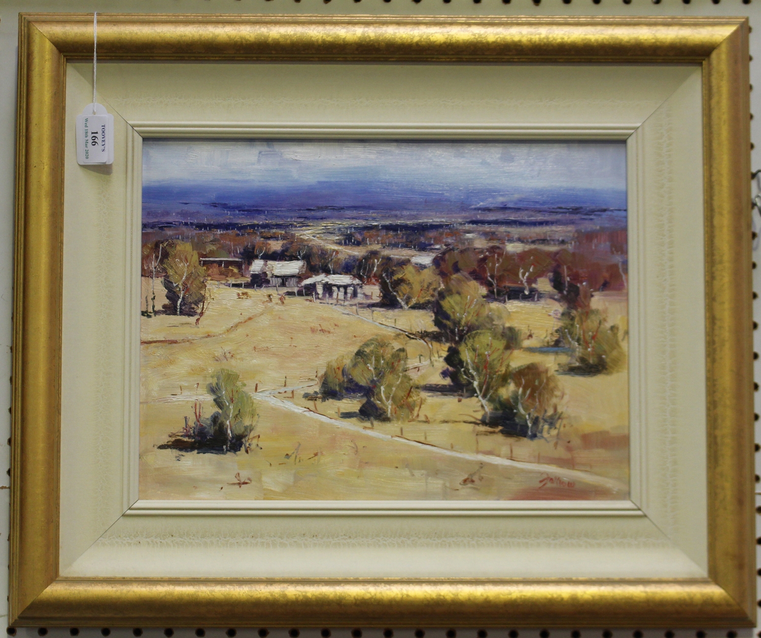 Ken Farrow | 'Out Oakey Way' (Australian Landscape View) | MutualArt