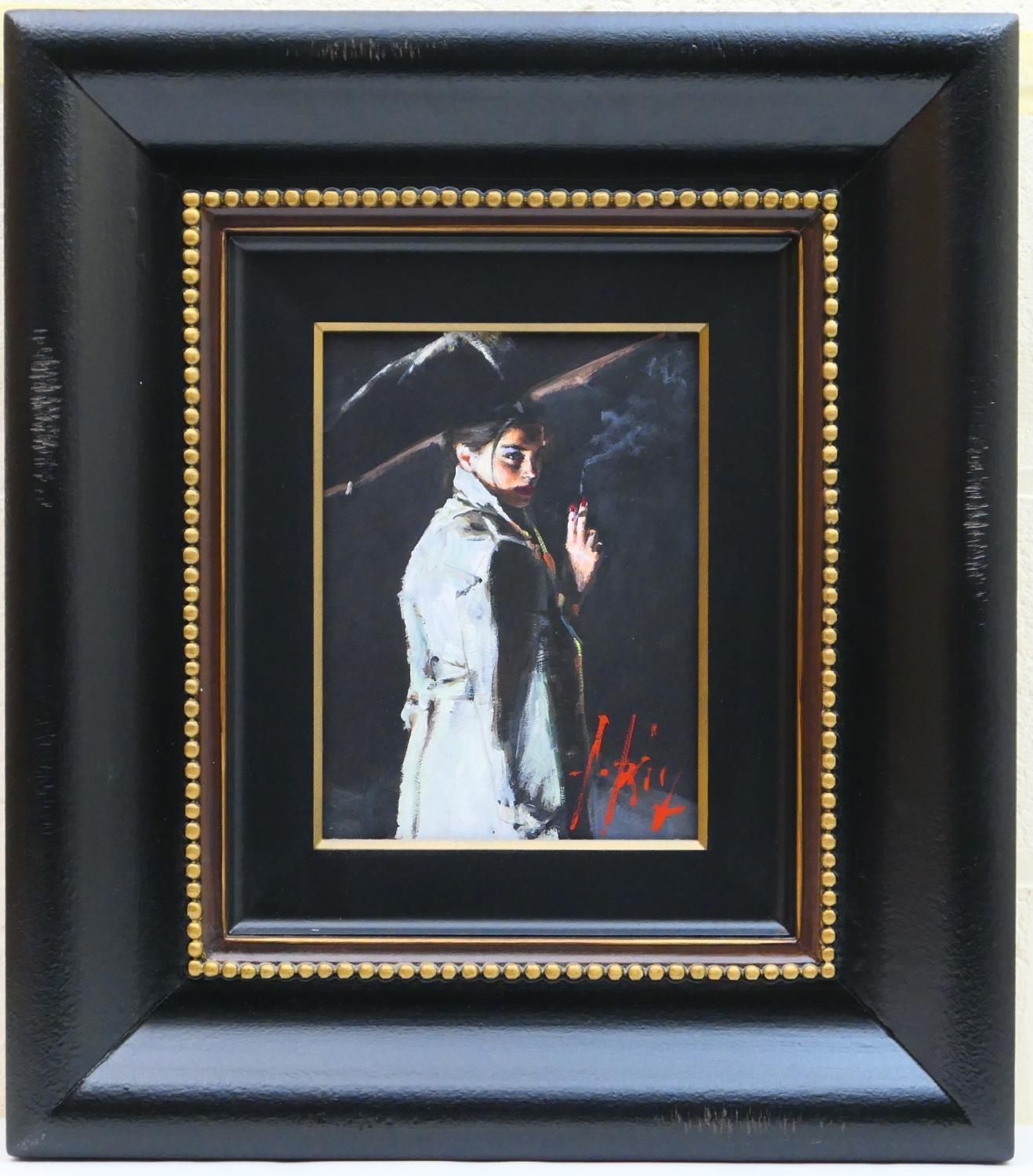 Fabian Perez | Original study for El Paseo | MutualArt