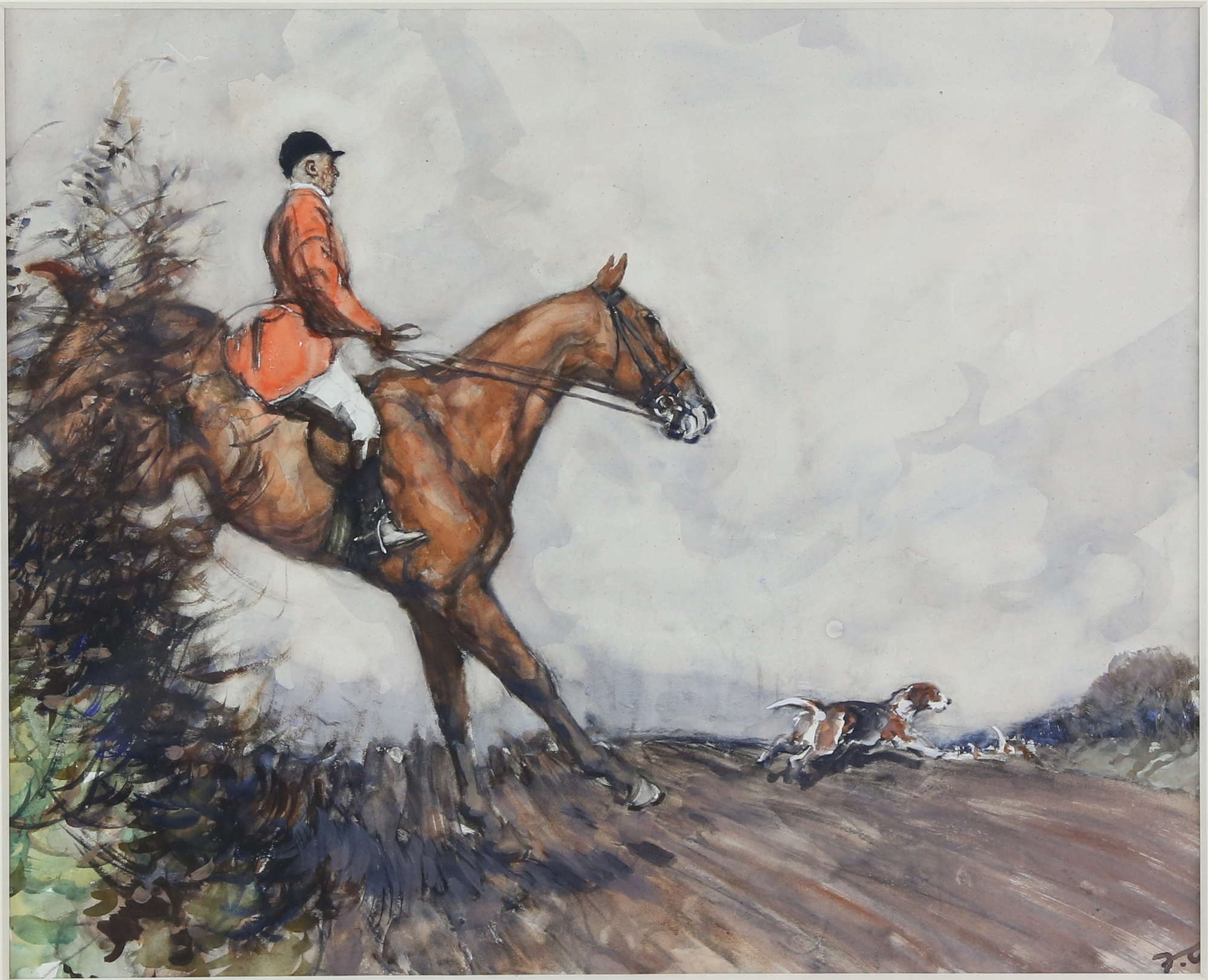 Edward Frank Gillett | Full Cry | MutualArt