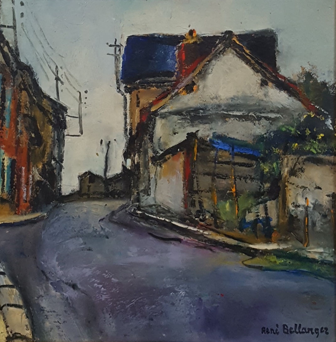 René Charles Bellanger | Rue aux maisons | MutualArt