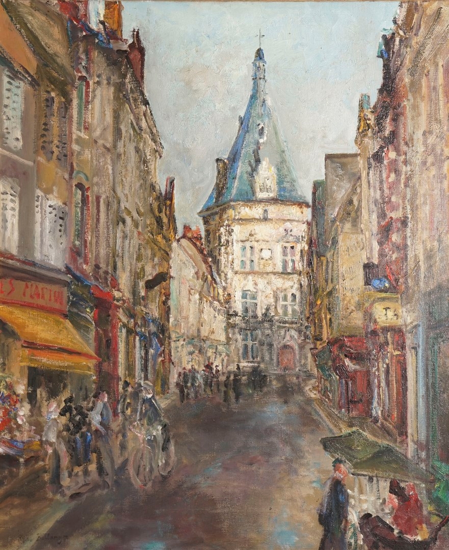 René Charles Bellanger | Dreux, le beffroi | MutualArt