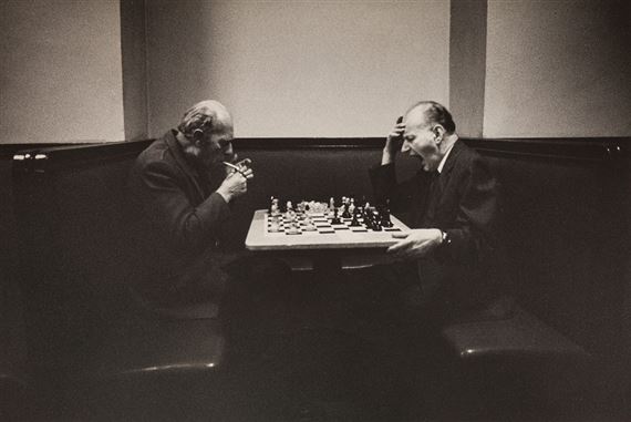 Jan Maly | Z CYKLU HERNA U NOVÁKŮ – KULEČNÍK, ŠACHOVÁ PARTIE (1976 ...