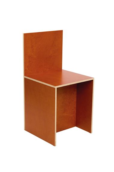 Donald Judd | A Ply Chair No. 84 Style 7 | MutualArt