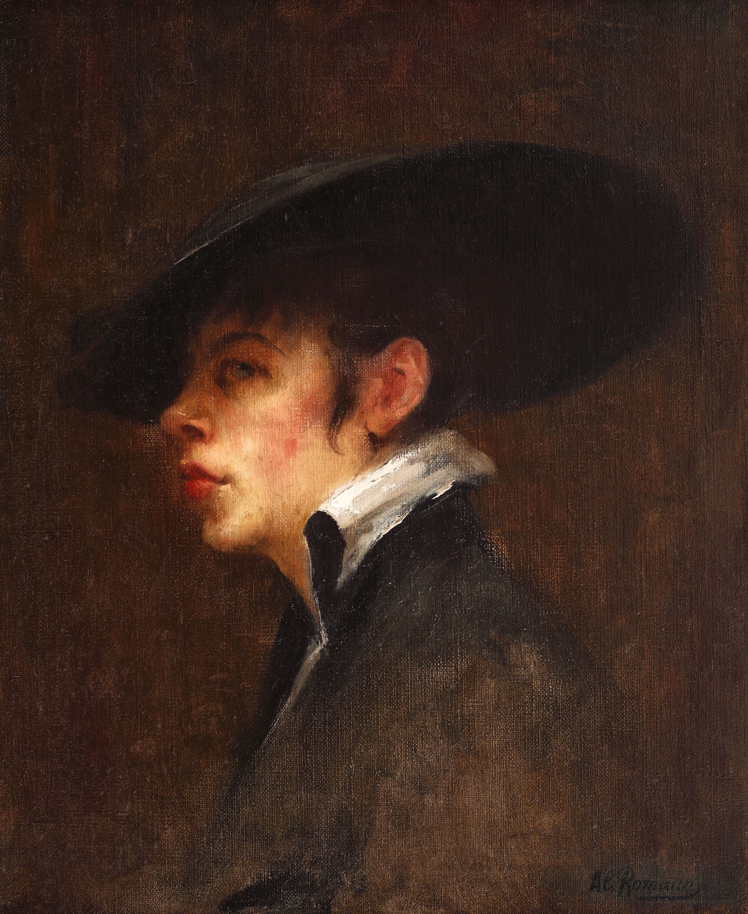 Alexandru Romano | Portretul sculptoriței Margaretei Cossăceanu | MutualArt