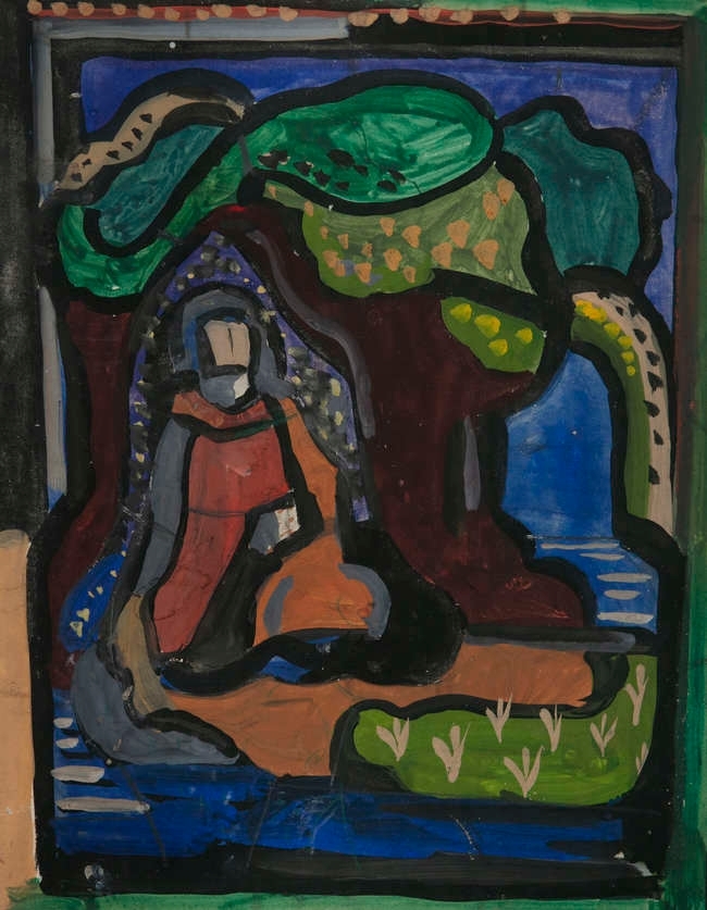 Evie Hone | The Garden at Gethsemane | MutualArt