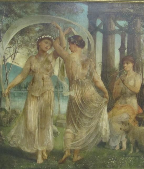 John Melhuish Strudwick | The Three Graces | MutualArt