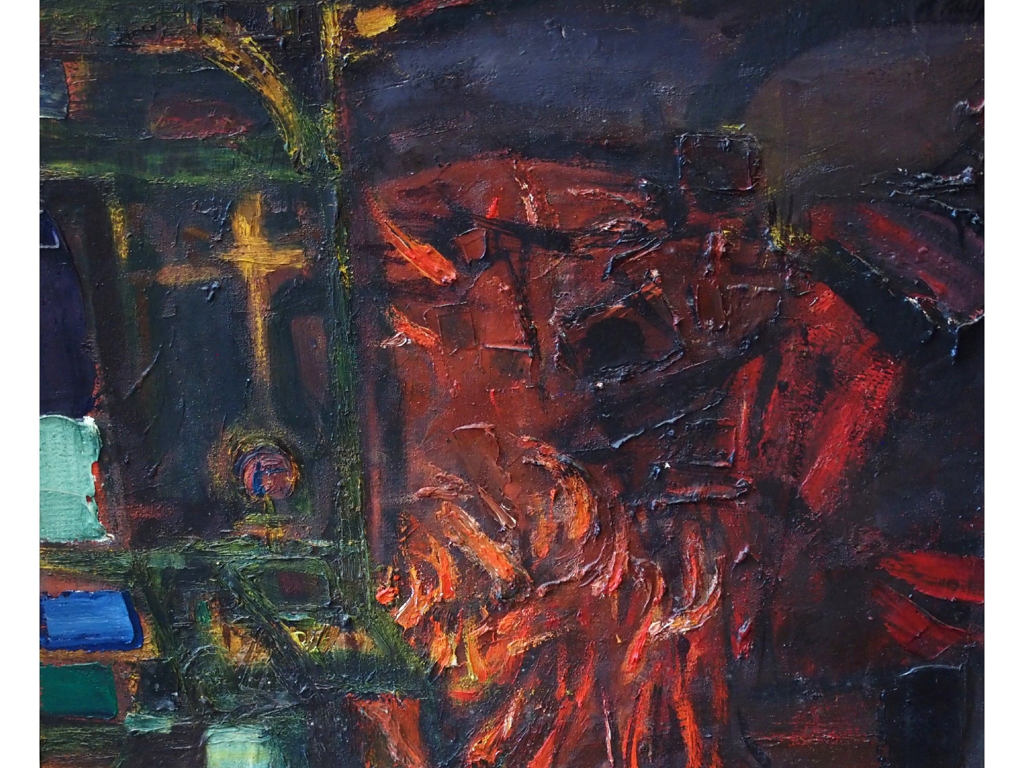 Robin Philipson | BURNING REFLECTED | MutualArt