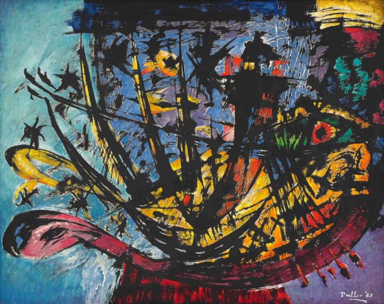 Alexis Preller | The Ship (1965) | MutualArt