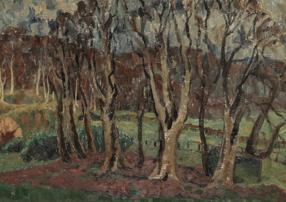 Vladimir Polunin | View of trees | MutualArt