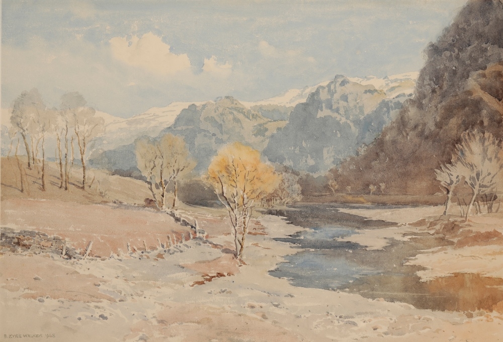 Bernard Eyre Walker | 'Early Spring in Barrowdale' Lake District ...