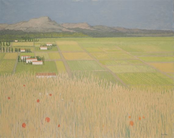 Robert Buhler | 'Mistral Plain' expansive landscape | MutualArt