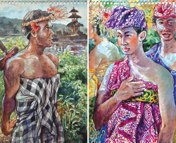 Chang Fee Ming | Two works: Dressed Up I ; Dressed Up II (1999) | MutualArt