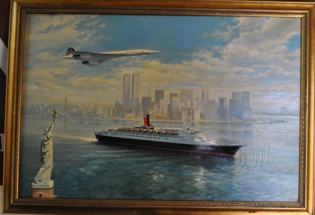 John Young | Queen Elizabeth II & Concorde | MutualArt