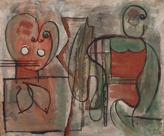 Jean Xcéron | Portrait and figure | MutualArt