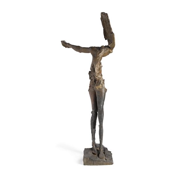 Stephen De Staebler | Winged Figure Pointing (2003) | MutualArt