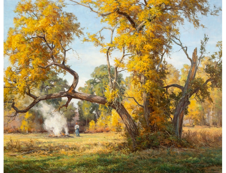 Clyde Aspevig | Story of the Cottonwood (1983) | MutualArt