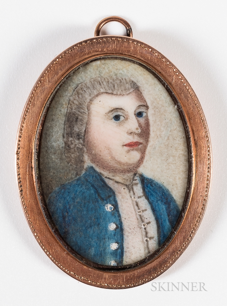 American School, 18th Century | 18th Century Portrait of Major ...