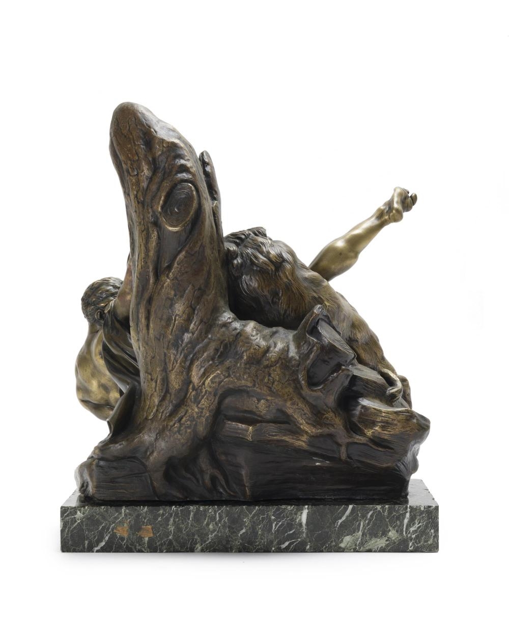 Étienne-Maurice Falconet | Milo of Crotona and the Lion | MutualArt