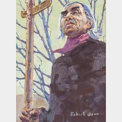 Robert Genn | Chief Dan George (1970) | MutualArt