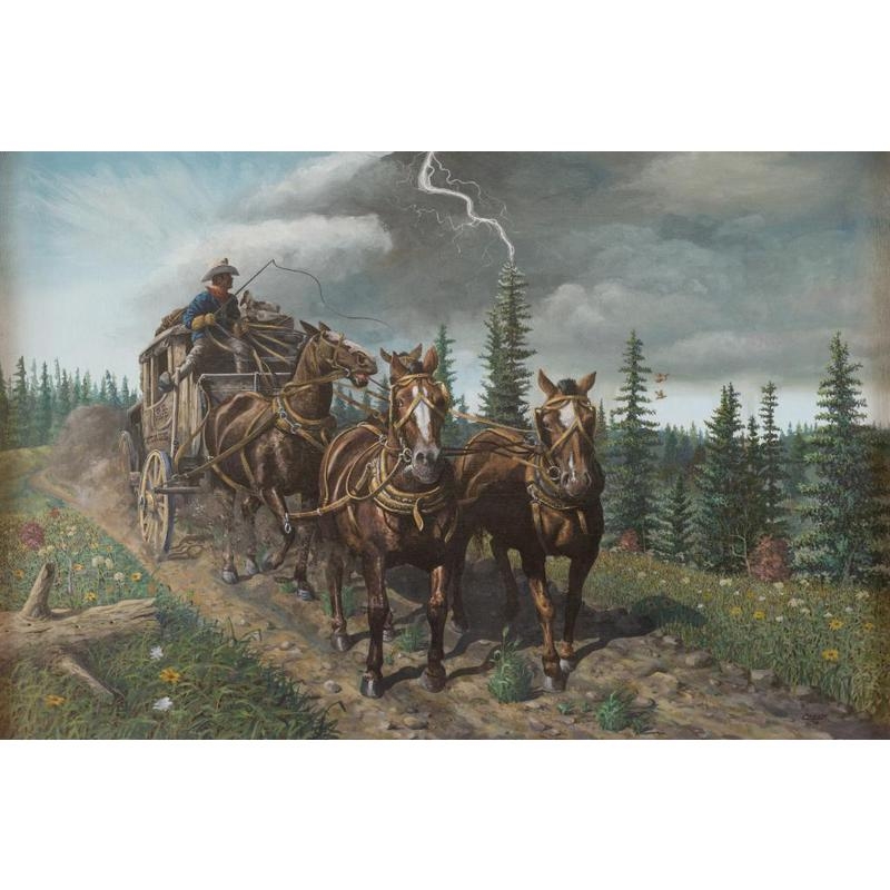 Don Crook | Lightning Strike | MutualArt