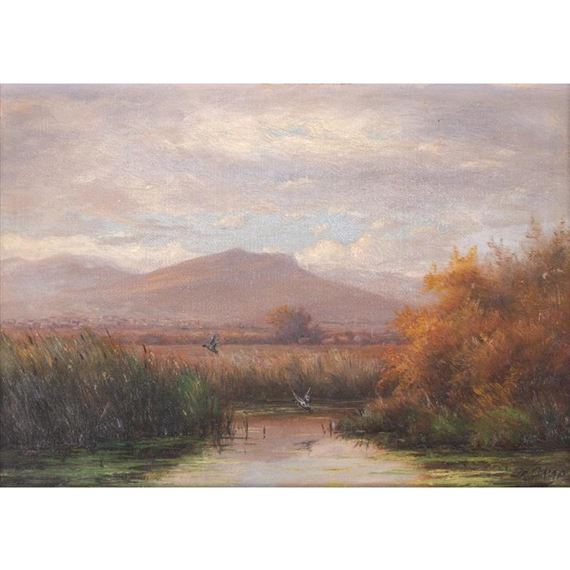 Ralph E. DeCamp | Marshland Ducks | MutualArt