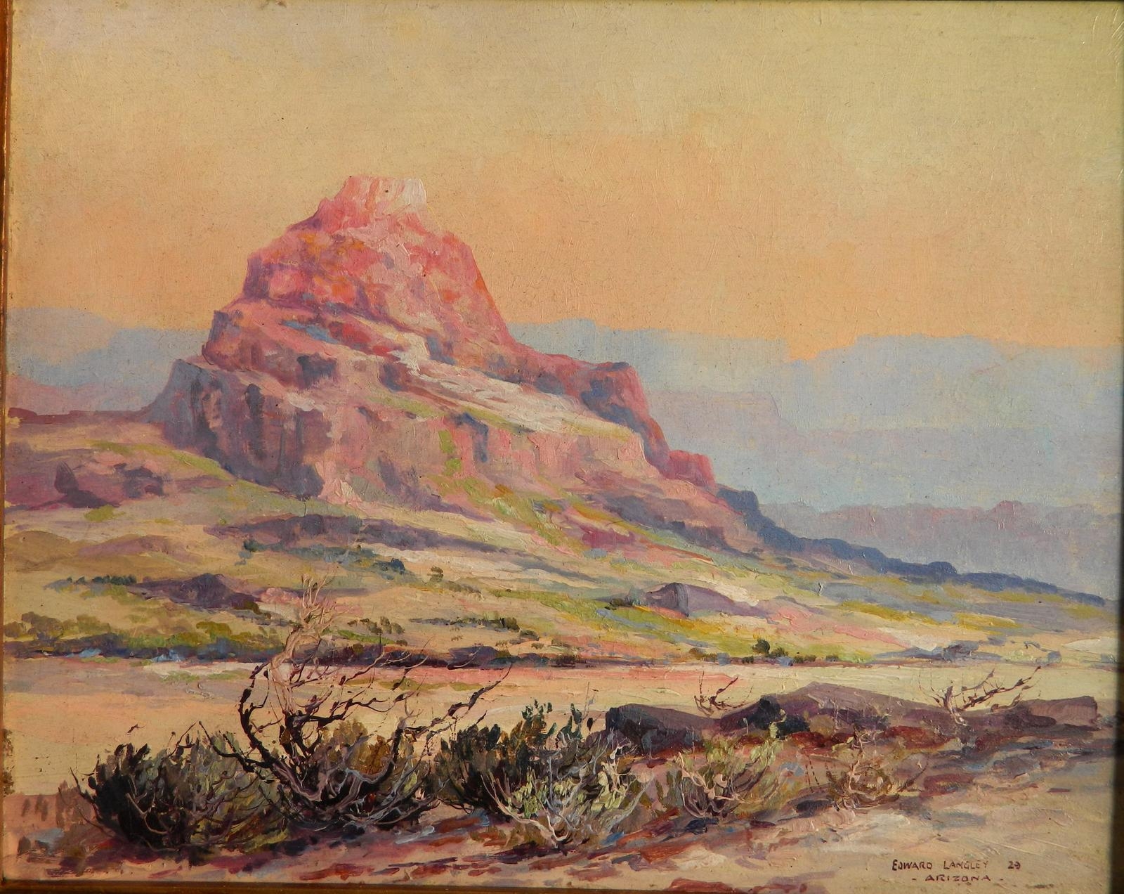 Edward Langley Paintings