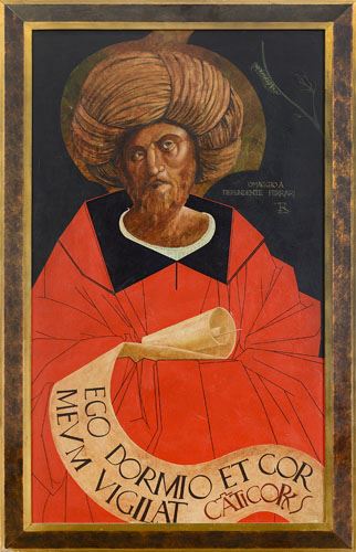 Fabrizio Riccardi | Omaggio a Defendente Ferrari (1974) | MutualArt