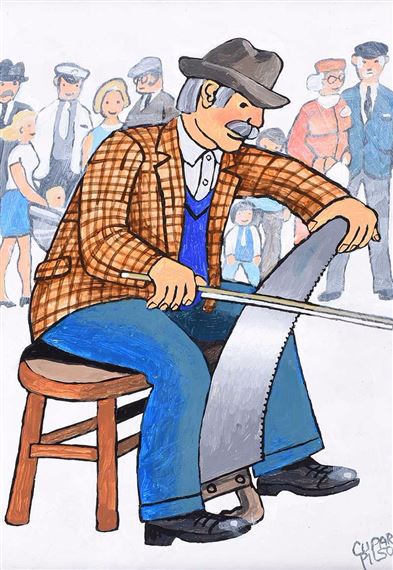 Cupar Pilson | The Man Who Could Play the Saw | MutualArt
