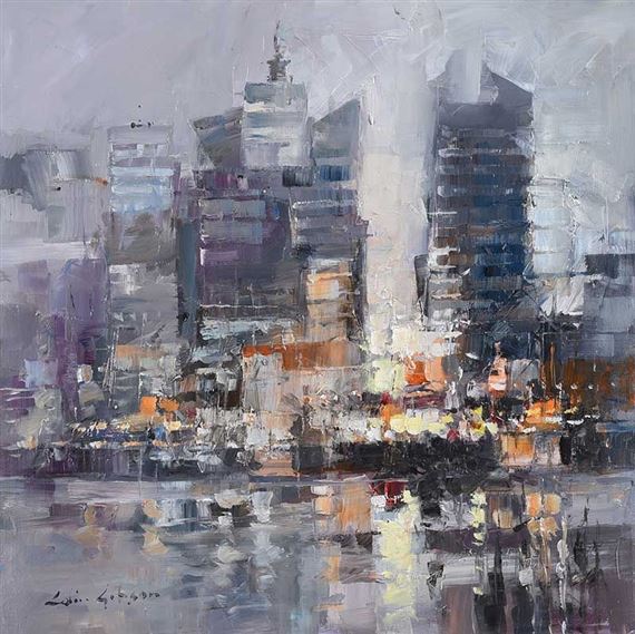 Colin Gibson | City Lights | MutualArt