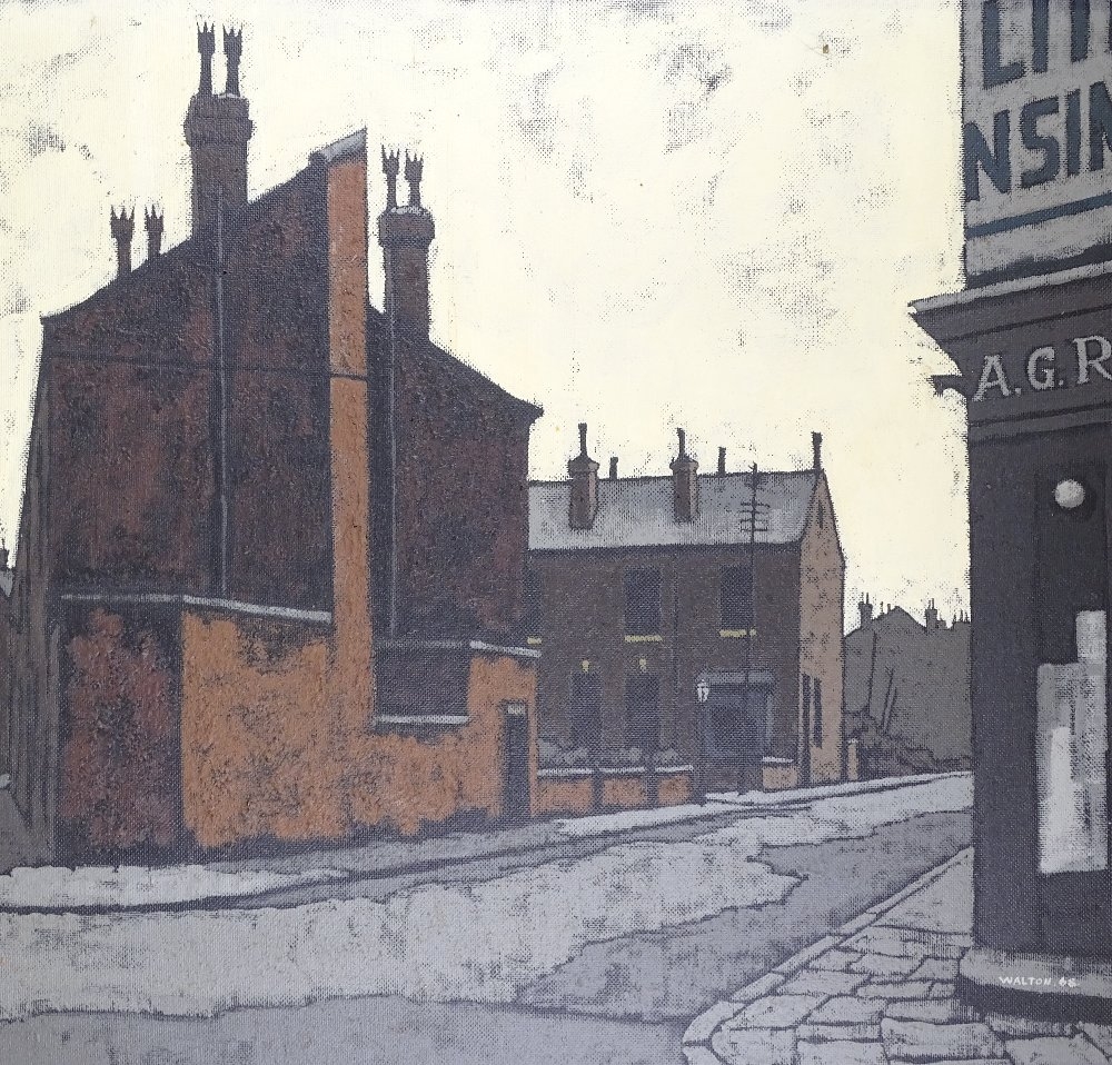 Stuart Walton | Street Scene, Kirkstall, Leeds (1972) | MutualArt
