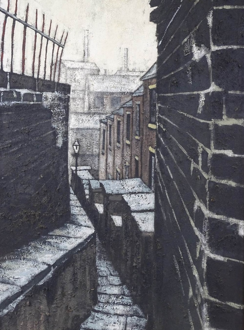 Stuart Walton | Back street Bradford | MutualArt