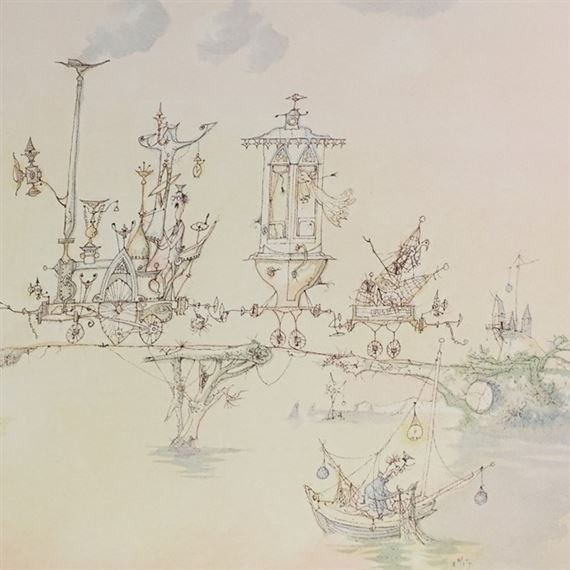 Rowland Emett | 37 Artworks | MutualArt