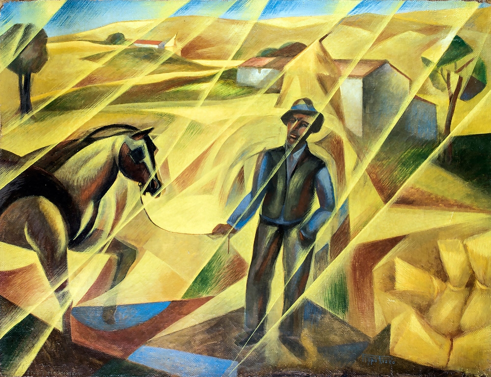 Pippo Rizzo | Country scene - study fof fresco (Circa 1928) | MutualArt