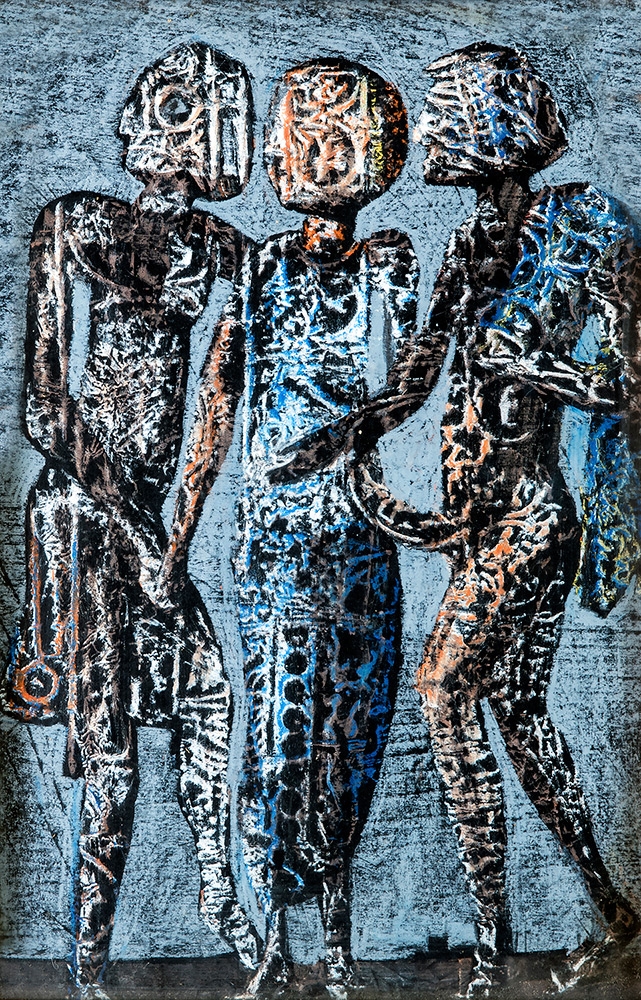 Mirko Basaldella | Propitiatory ritual (1957) | MutualArt