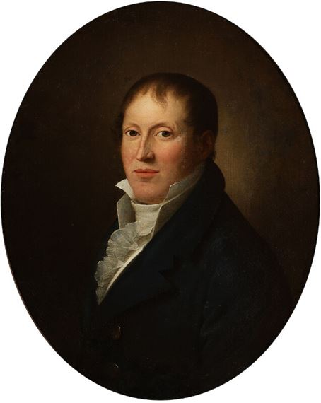 C. G. Kratzenstein Stub | Portrait of the shipowner Peder Hansen ...