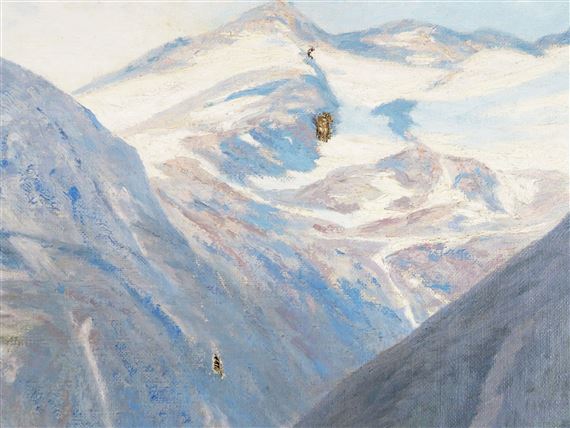 Leopold Rothaug | Blick ins Kötschachtal bei Bad Gastein (1942) | MutualArt
