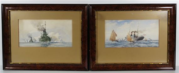 August von Ramberg | Zwei : a) Die 'Viribus Unitis' und ein weiteres ...