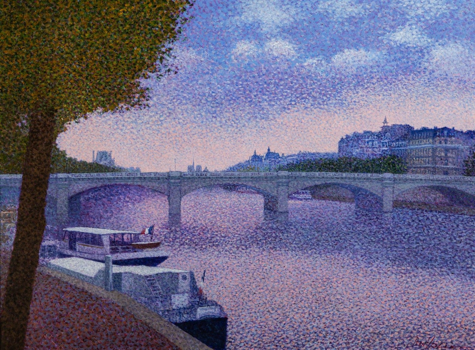 Jean Vollet | Le pont de la Concorde | MutualArt
