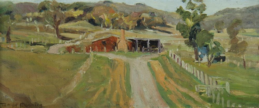 Constance Tempe Manning | Road to Homestead | MutualArt