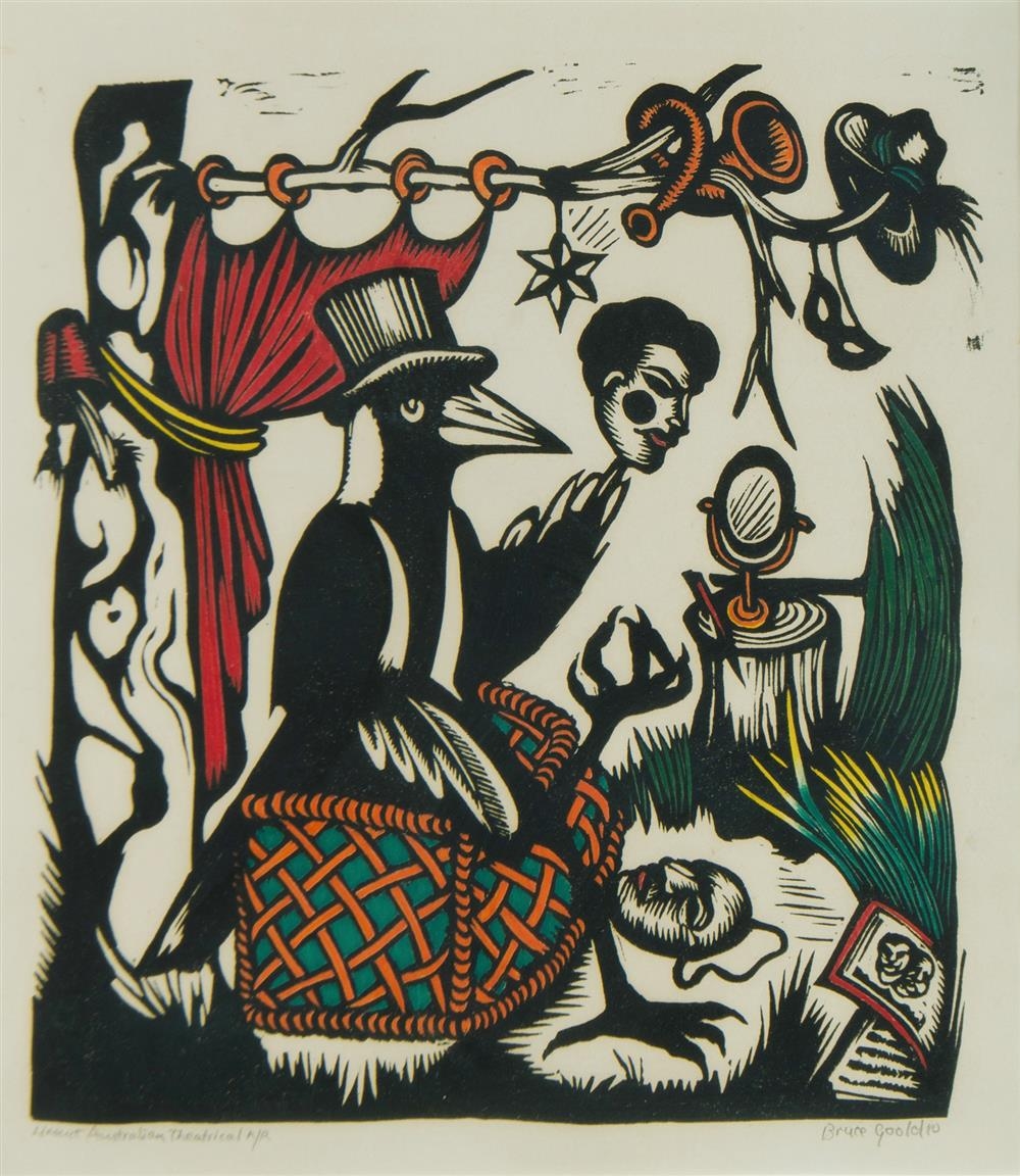 Bruce Goold | Kookaburra on Stump (1986) | MutualArt