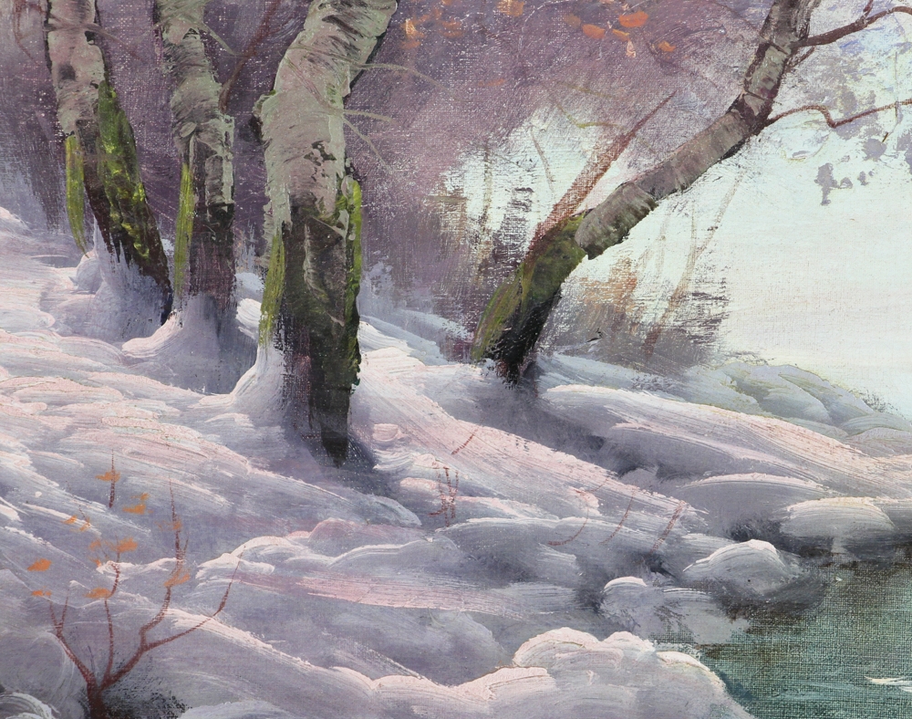 Mikhail Mikhailovich Germashev | Snow | MutualArt