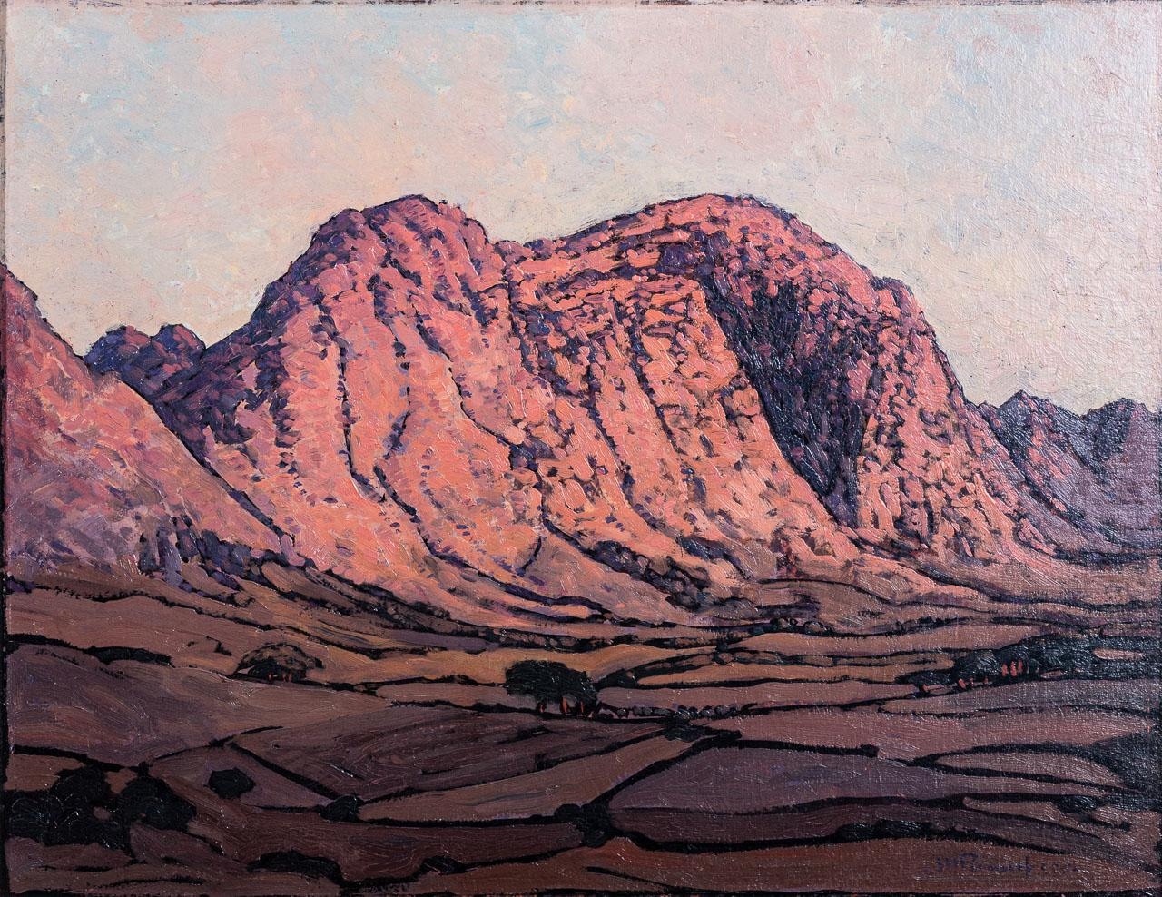 Jacob Hendrik Pierneef | LANDSCAPE WITH RAIN CLOUDS (1923) | MutualArt