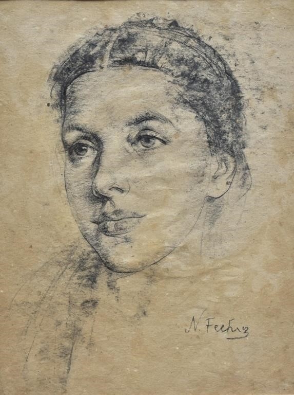 Nicolai Fechin | Portrait Of A Girl | MutualArt