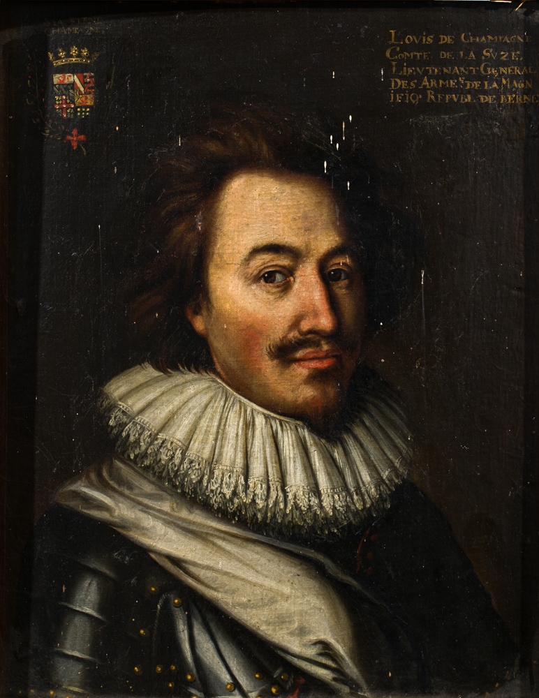 French School | Portrait présumé de Louis de Champagne, comte de la ...